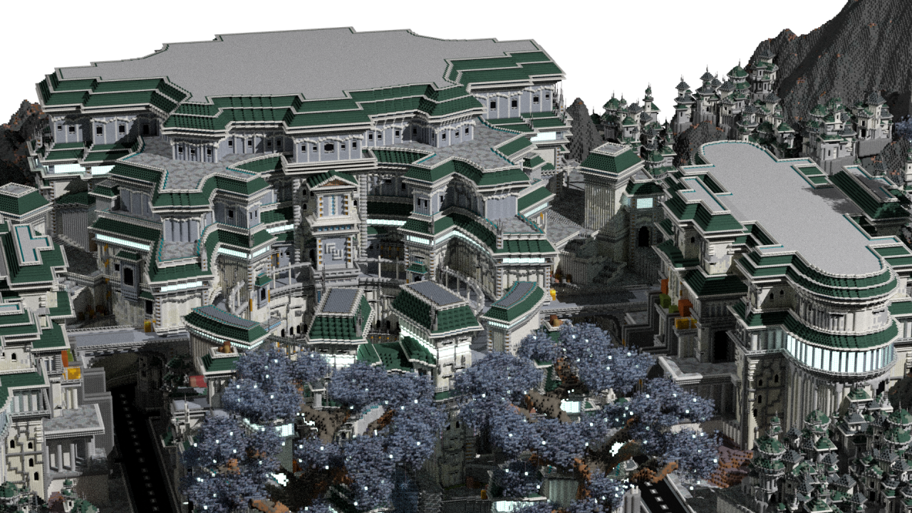 Scifi city build Minecraft Map