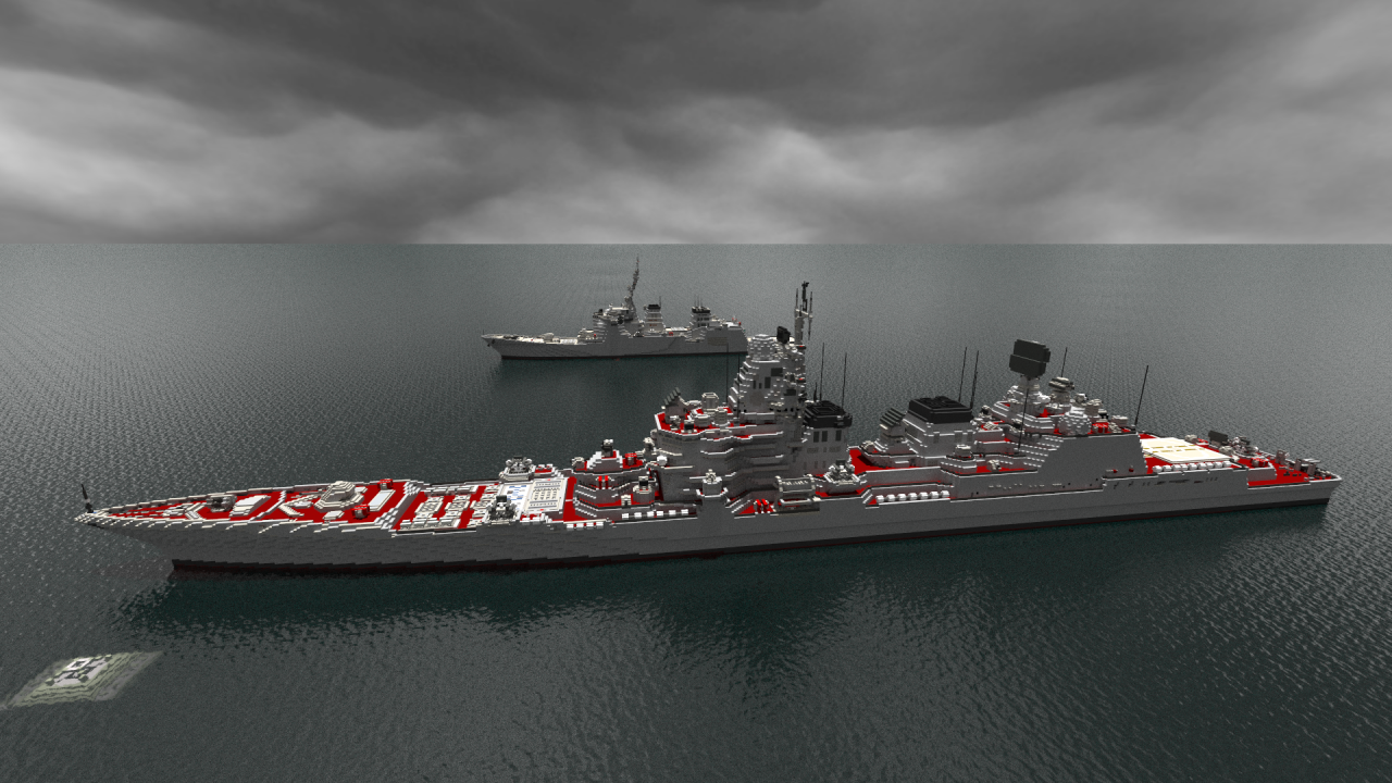 Stalingrad-class -nuclear cruiser Minecraft Map