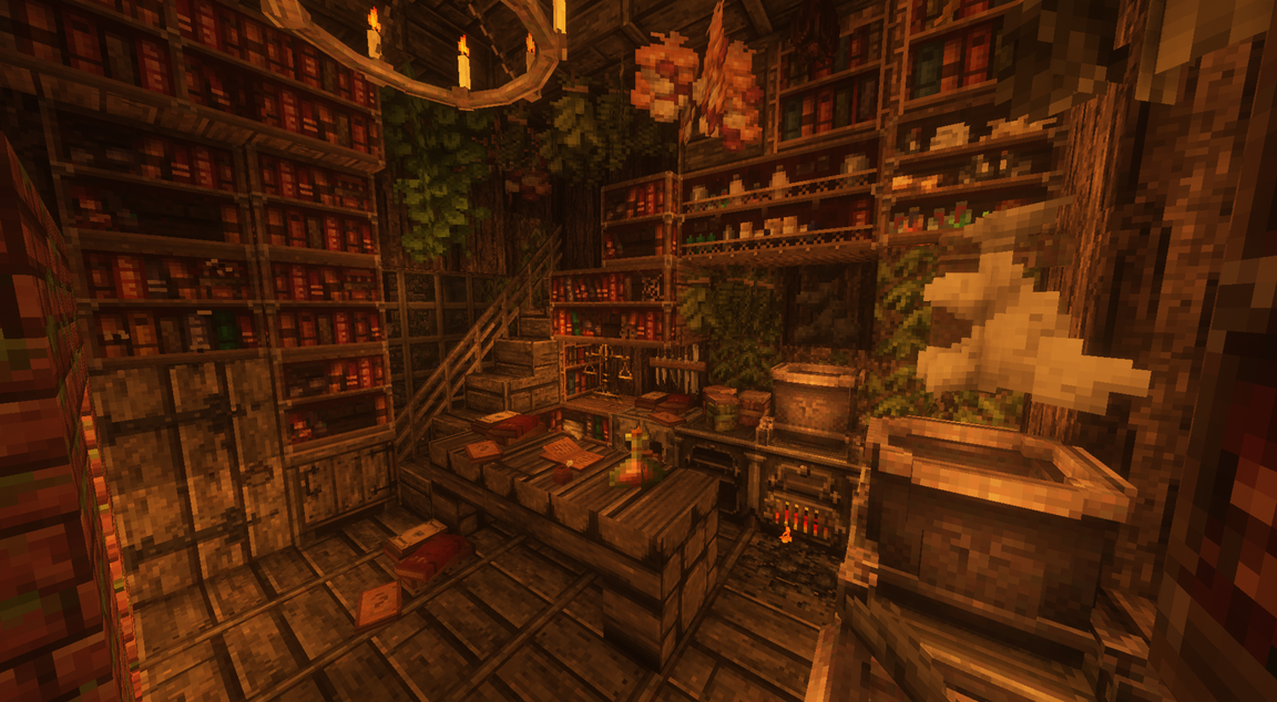 Witch house Minecraft Map