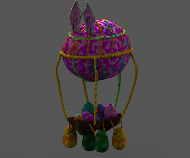 Bunny Balloon - Easter Minecraft Map
