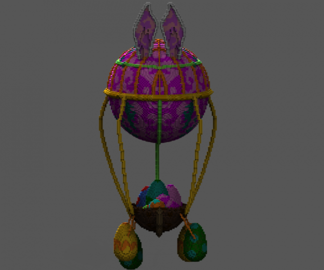 Bunny Balloon - Easter Minecraft Map