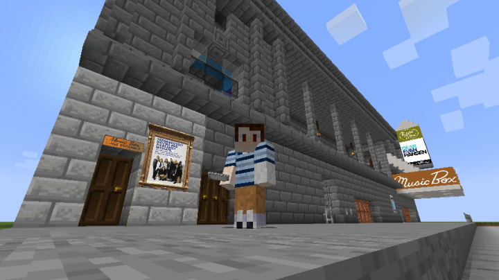 Music Box Theatre NYC Minecraft Map