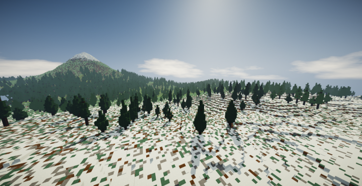 Enormous 20k x 20k WorldPainter map Minecraft Map