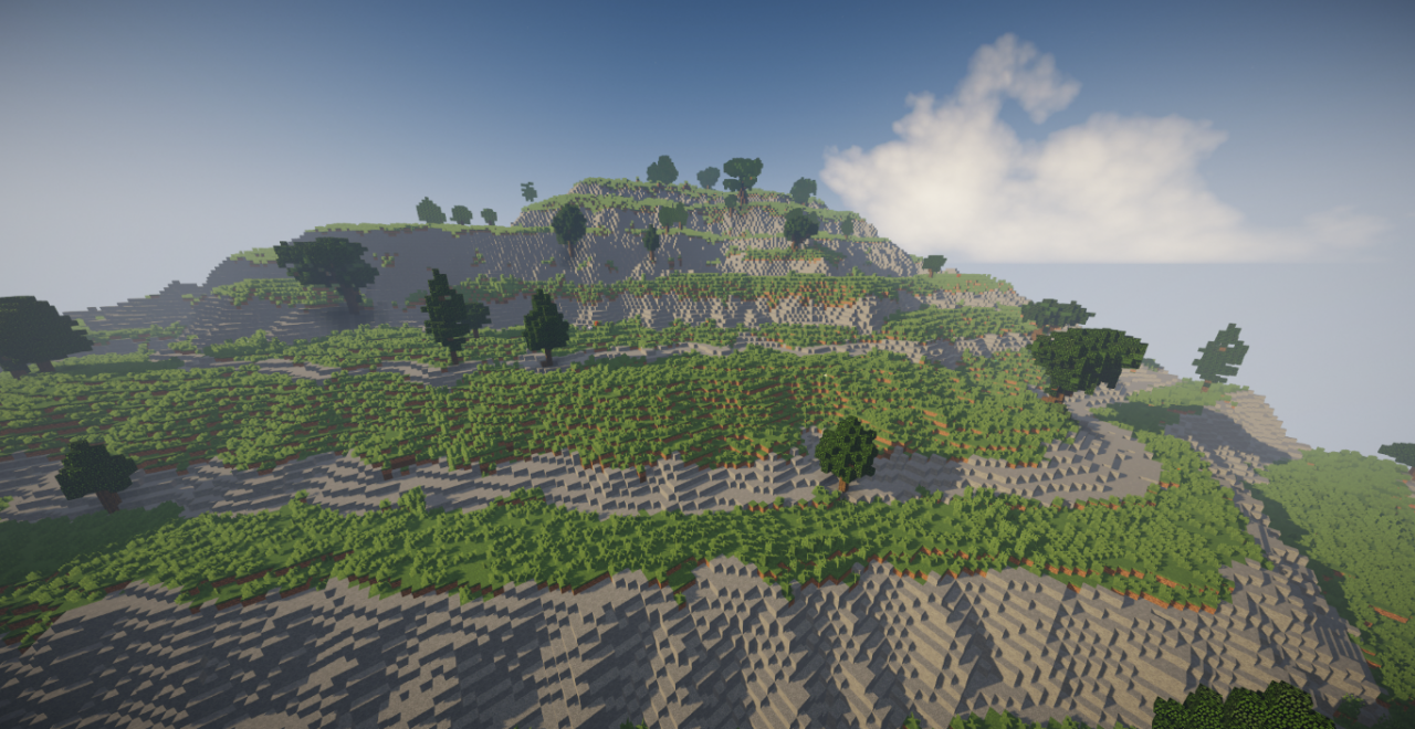 Enormous 20k x 20k WorldPainter map Minecraft Map