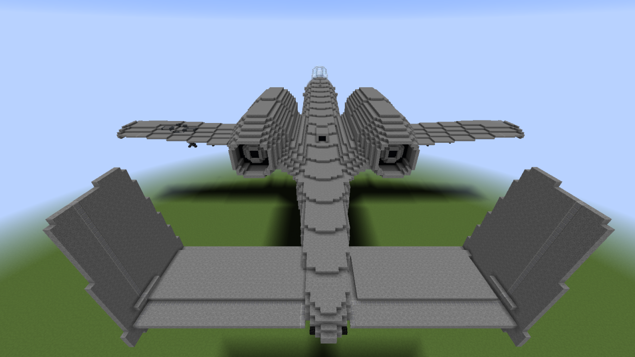 Fairchild A-10 Thunderbolt II "Warthog" Minecraft Map