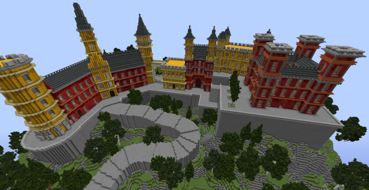 Colorful Castle Minecraft Map