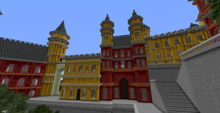 Colorful Castle Minecraft Map