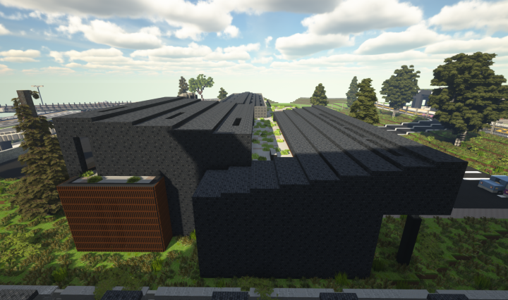 Modern Warehouse - TheVisual_Play Minecraft Project