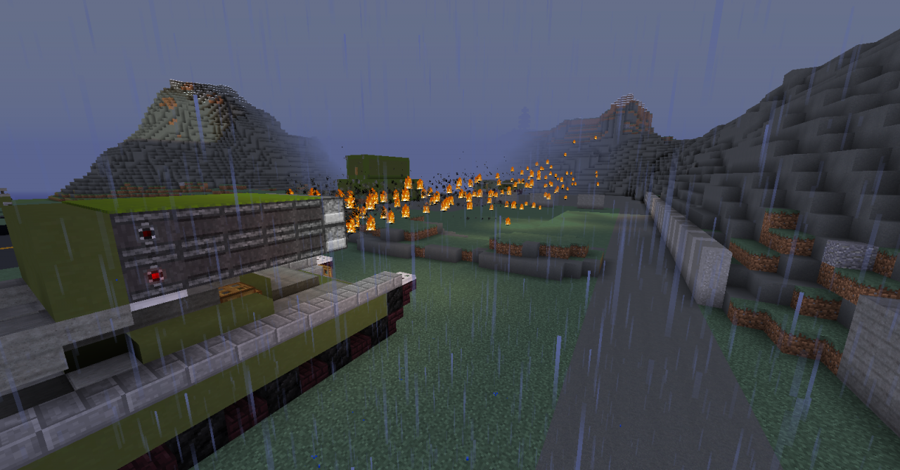 TOS-1A flamethrower Minecraft Map