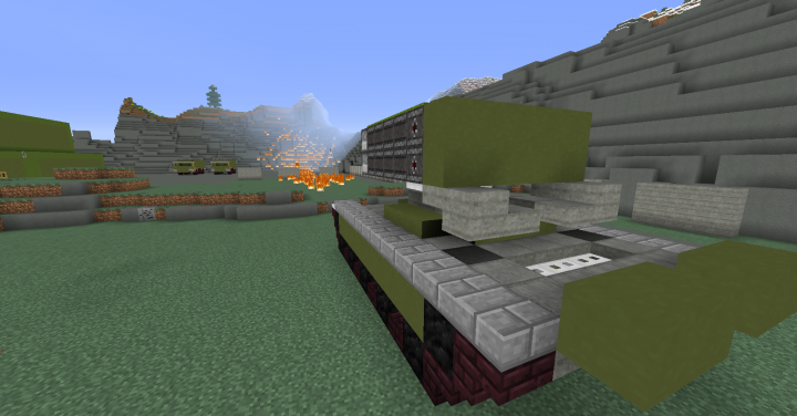 TOS-1A flamethrower Minecraft Map