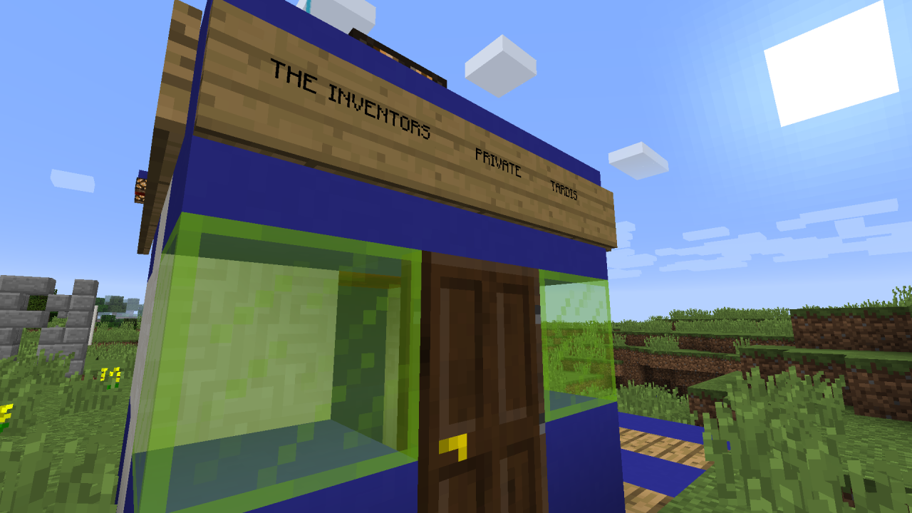 Type 90 Class Mechanical TARDIS Minecraft Map