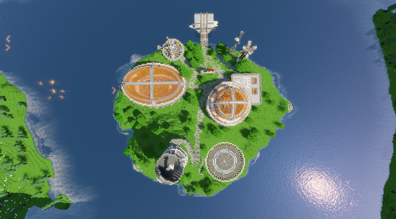 Atllas Corporation - Research Facility N°23 Minecraft Map