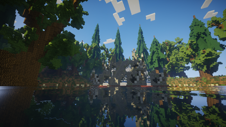 Onepiece - Skypiea + Golden city ! :D Minecraft Map