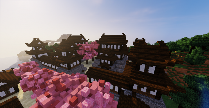 Oriental Town Minecraft Map