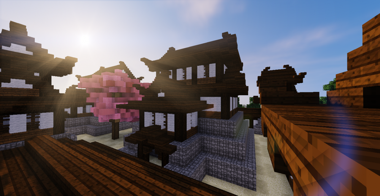 Oriental Town Minecraft Map