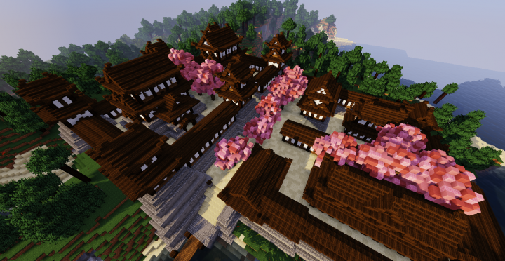 Oriental Town Minecraft Map