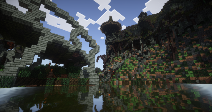 Black elf castle Minecraft Map