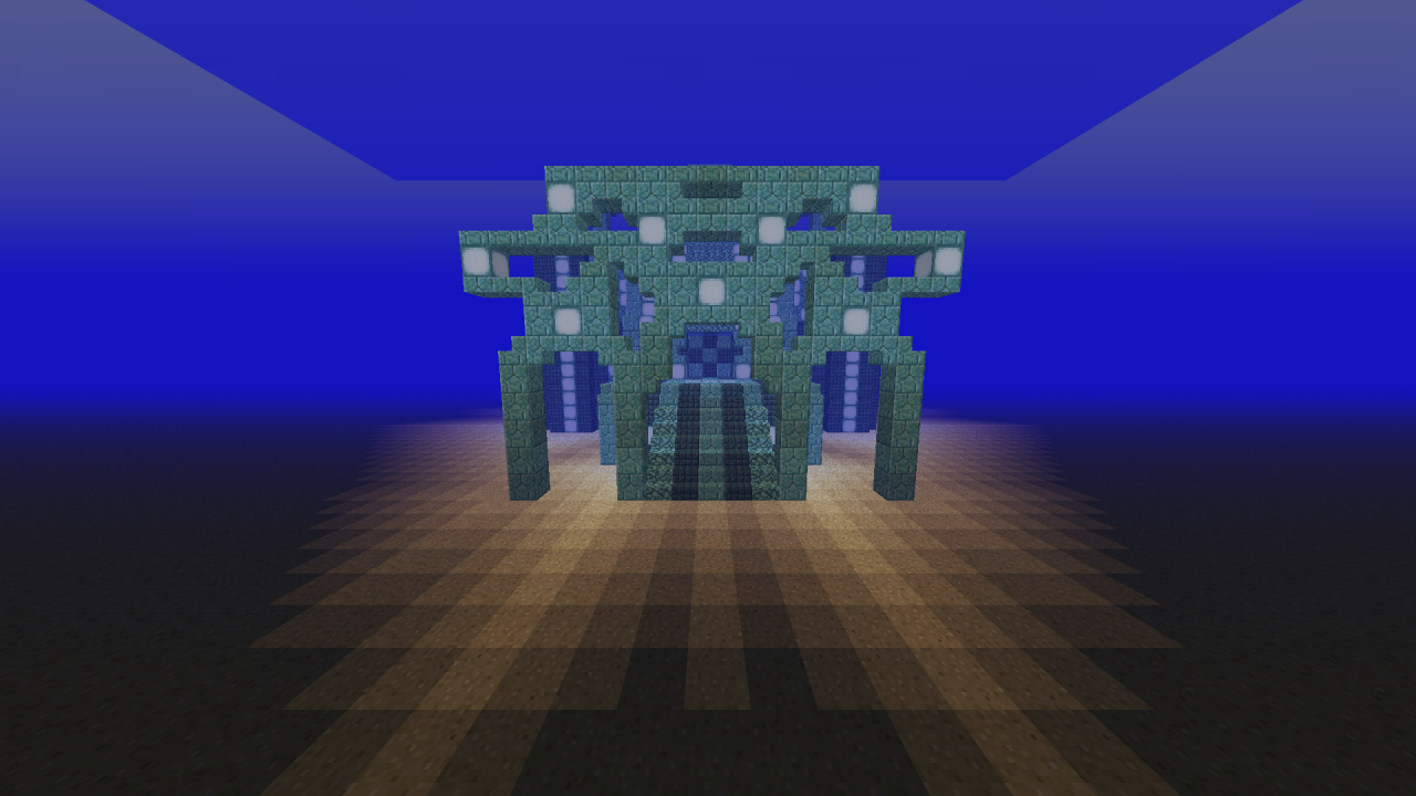The Submerged Temple Minecraft Map