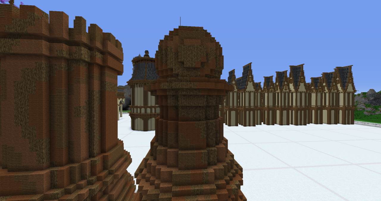 Chess pieces Minecraft Map