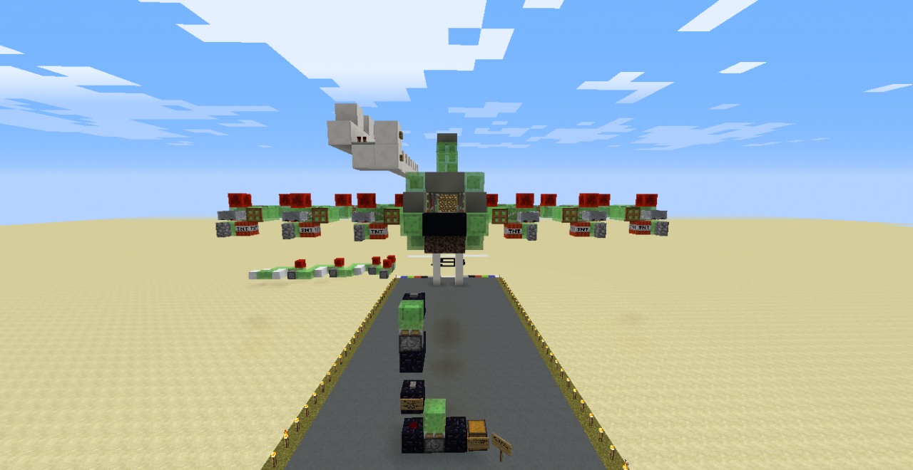 Bomber Plane Minecraft Map