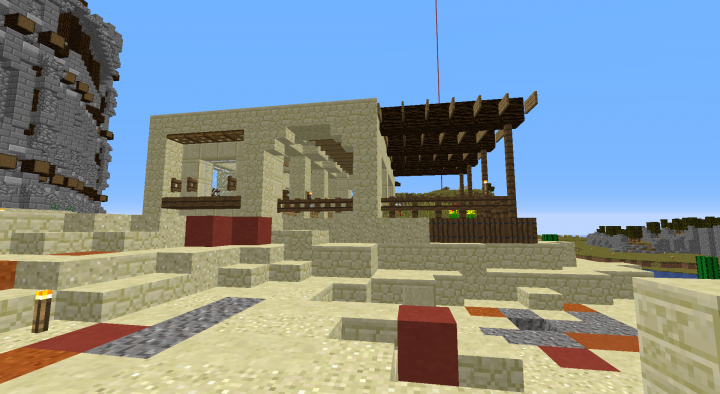 Arena path Minecraft Map