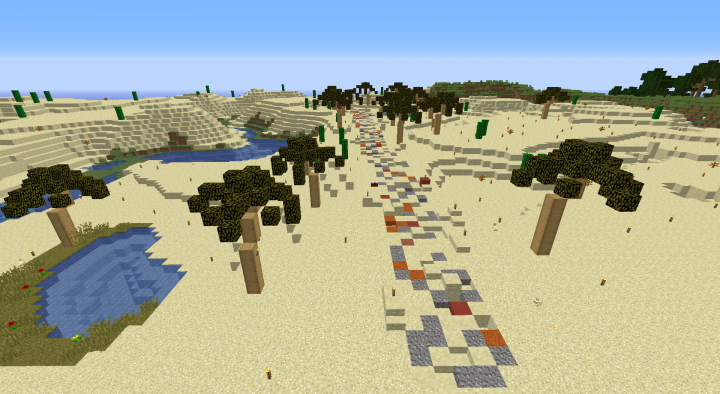 Arena path Minecraft Map
