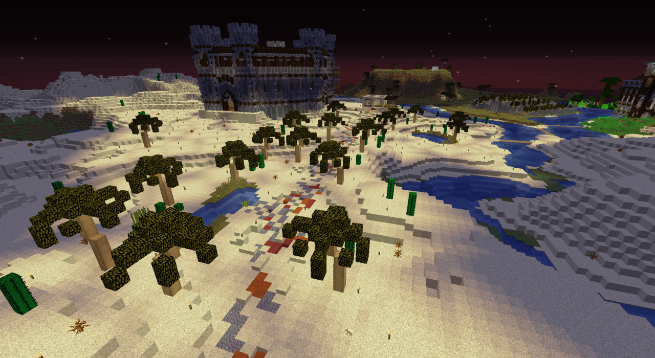 Arena path Minecraft Map