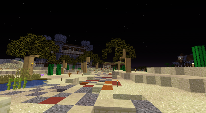 Arena path Minecraft Map