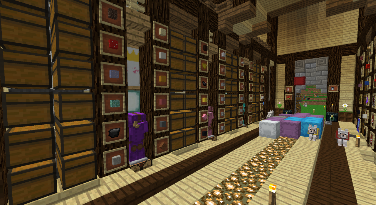 Tevinter's great storage Minecraft Map