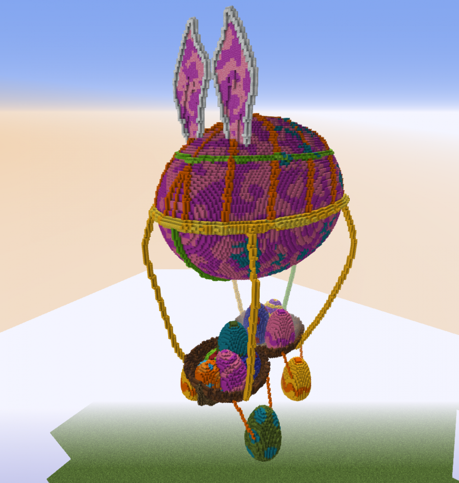 Bunny Balloon - Easter Minecraft Map
