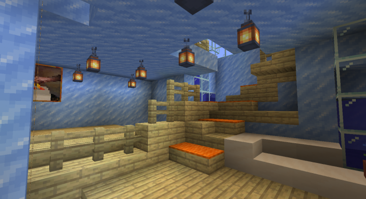 Glacier House Minecraft Map