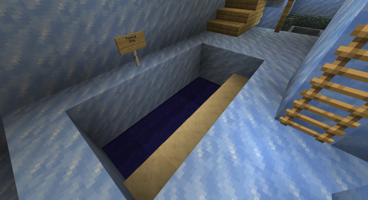 Glacier House Minecraft Map