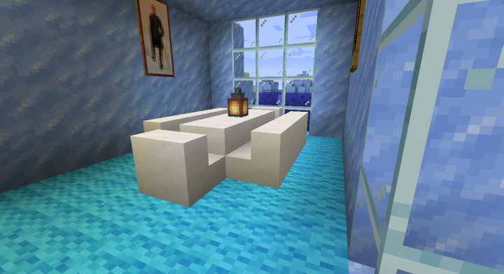 Glacier House Minecraft Map