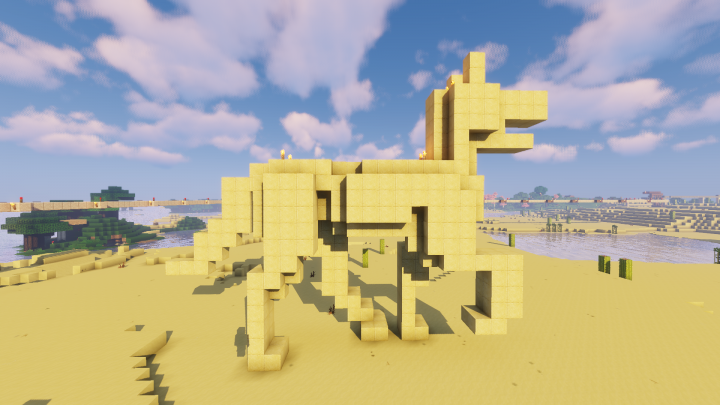 Crazy Sculpture, Cool Mansion - Minecraft Build Minecraft Map