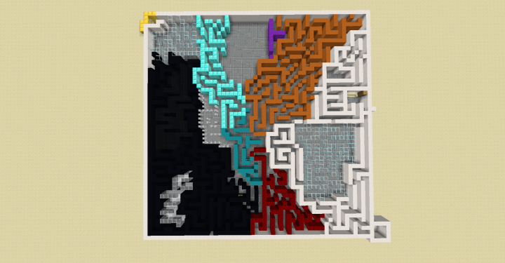 the maze! Minecraft Map