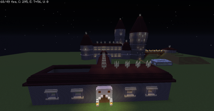 Fireground School of Witchcraft and Wizardry Minecraft Map