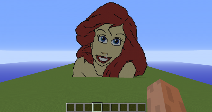 Ariel Pixelart Minecraft Map