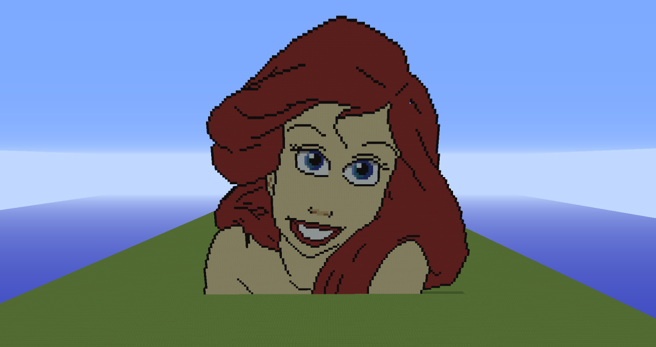 Ariel Pixelart Minecraft Map