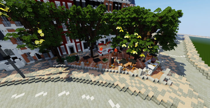 Small Food Truck Park Minecraft Map
