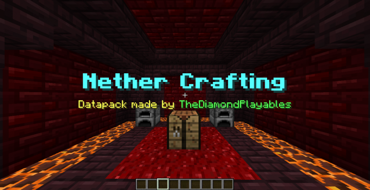 Nether Crafting - Craft Nether Items (1.13-1.13.2) Minecraft Data Pack