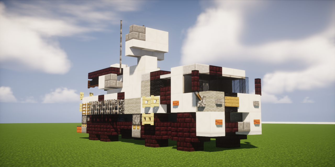 Pantsir S-1 Anti-Aircraft System Minecraft Map
