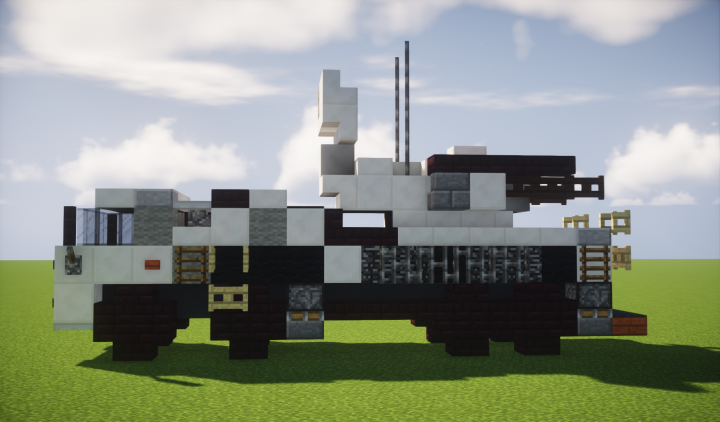 Pantsir S-1 Anti-Aircraft System Minecraft Map