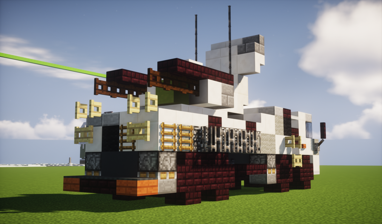 Pantsir S-1 Anti-Aircraft System Minecraft Map