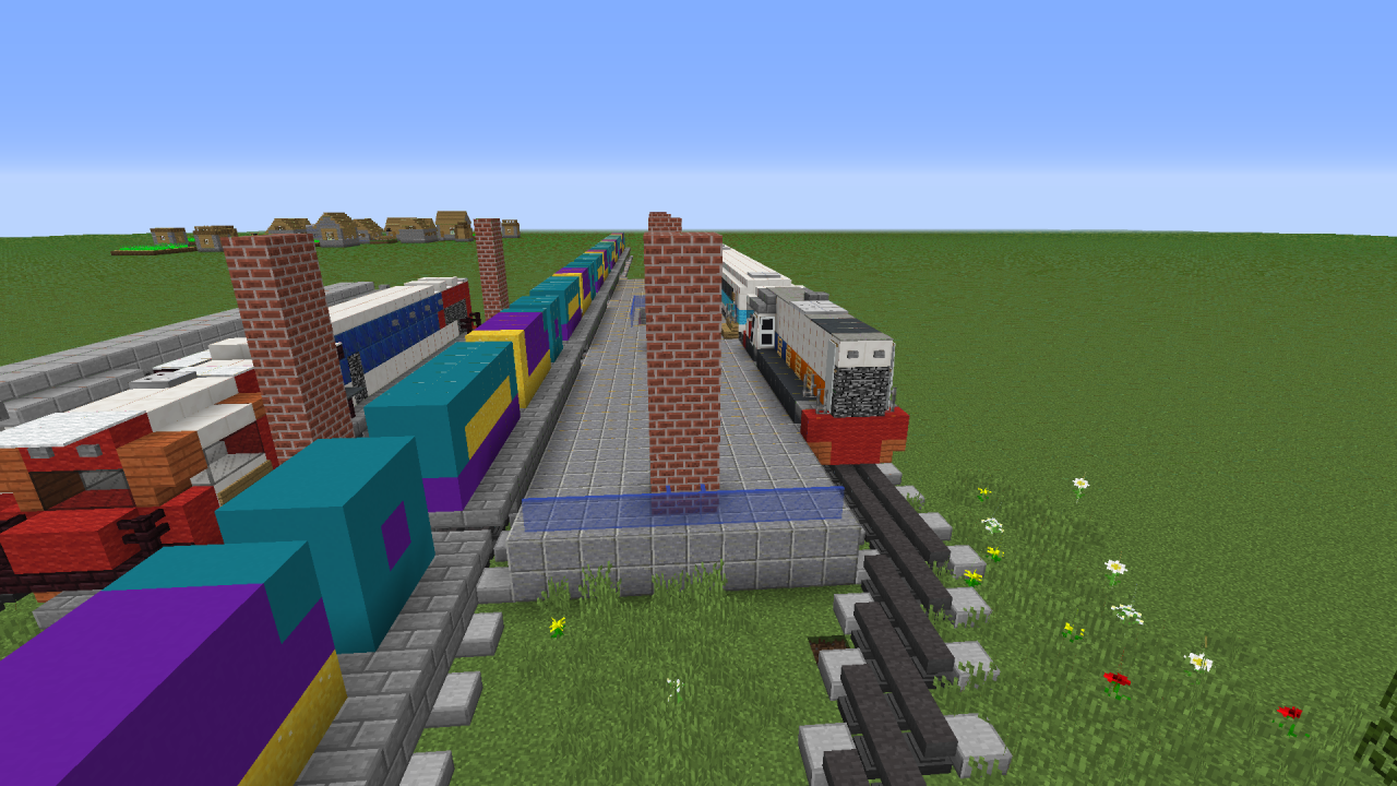 INDONESIAN RAILWAY Minecraft Map
