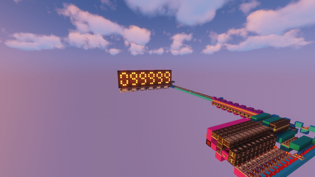 Programmable Counter [Redstone Vanilla] Minecraft Map