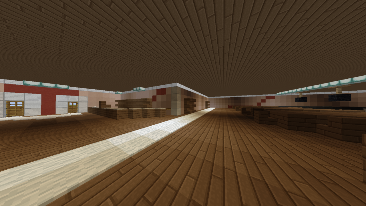 Minecraft Bowling Alley (1.8 or later) Minecraft Map