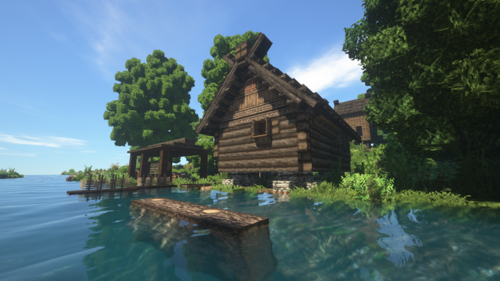 Small Medieval Hut - A Conquest Reforged Project Minecraft Map