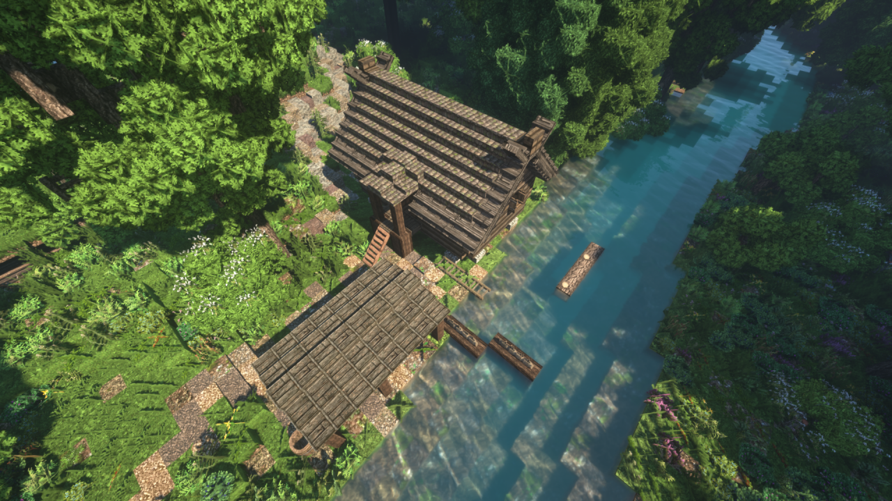Small Medieval Hut - A Conquest Reforged Project Minecraft Map