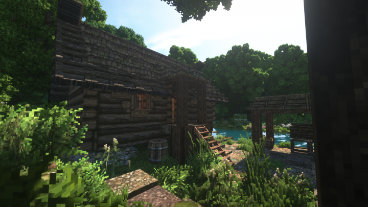 Small Medieval Hut - A Conquest Reforged Project Minecraft Map