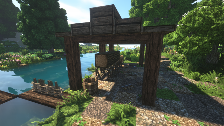 Small Medieval Hut - A Conquest Reforged Project Minecraft Map